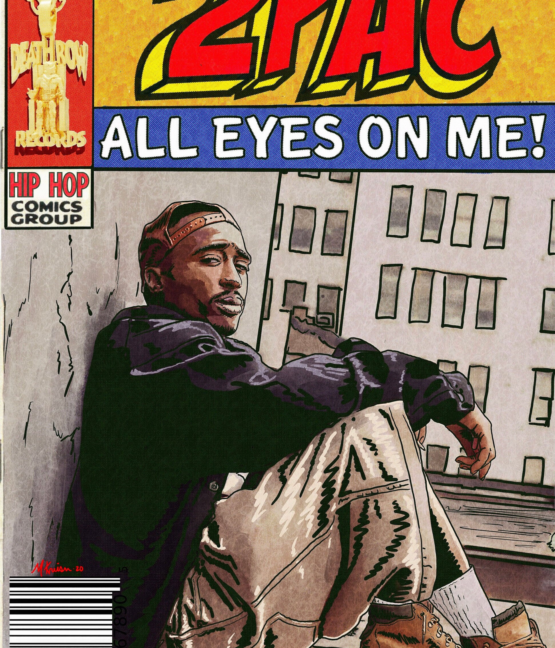 2pac All Eyes On Me Comic Book Print Tupac Fan Art | Etsy