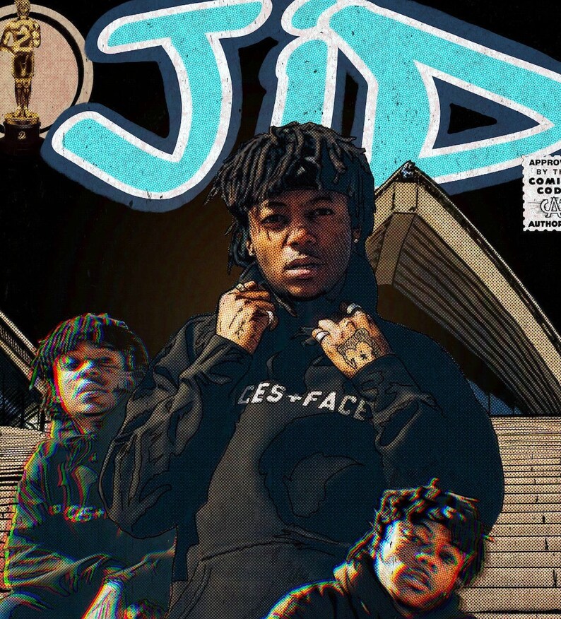 Jid Dicaprio 2 Comic Book Print Fan Art Etsy