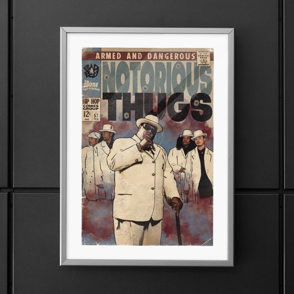Notorious BIG & BONE - Notorious Thugs Comic Book Premium Matte ...