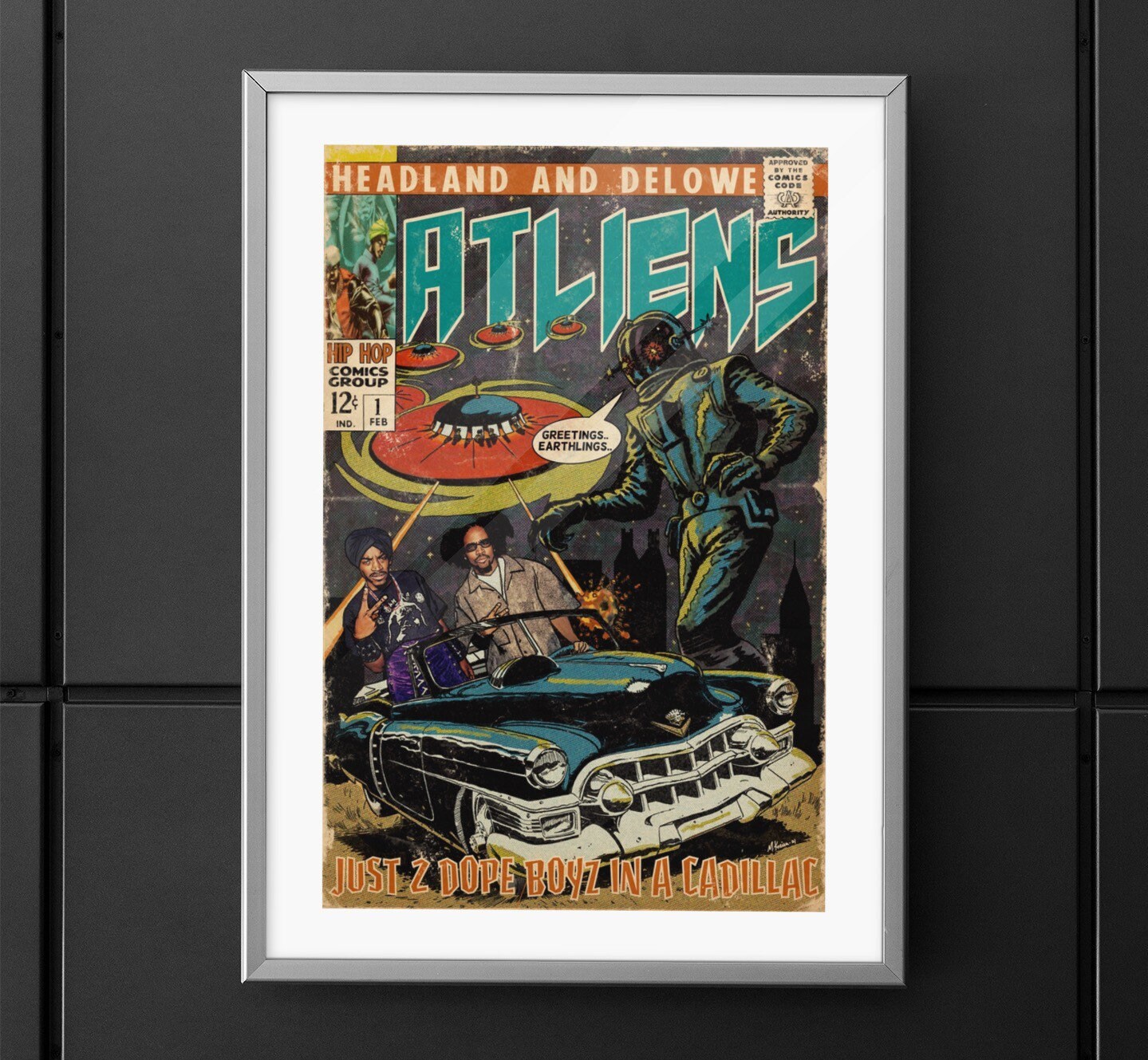 Atliens Comic Book
