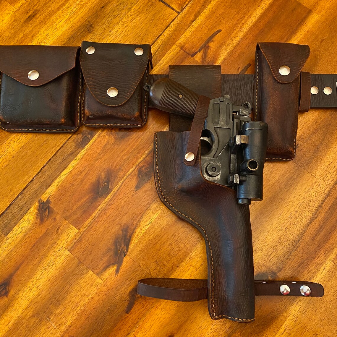 ESB Luke Skywalker Inspired Belt and Holster Rig - Etsy