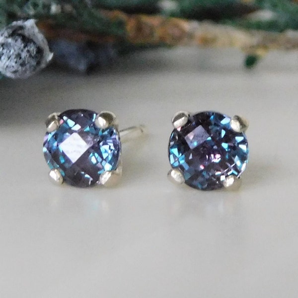 Alexandrite Earrings - Etsy