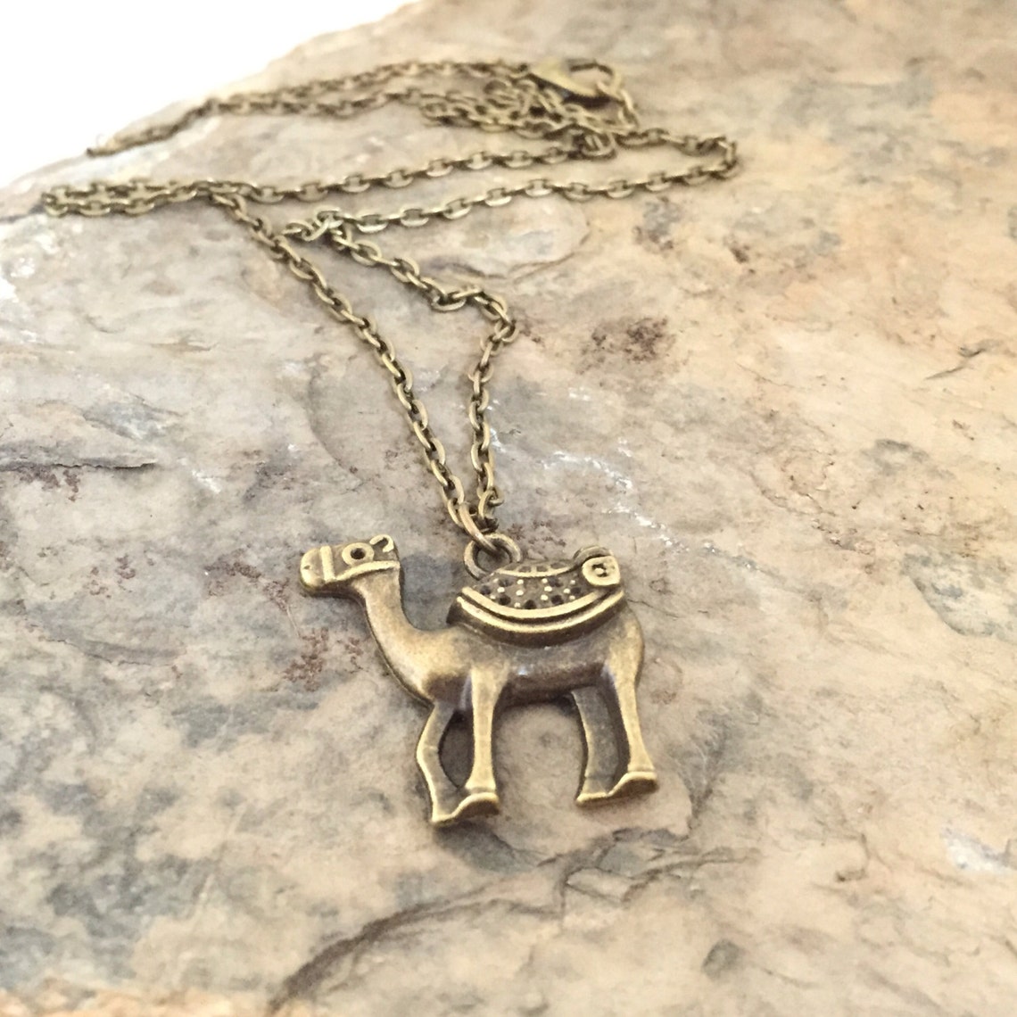Silver or Bronze Camel Necklace Camel Jewelry Arabian Camel - Etsy