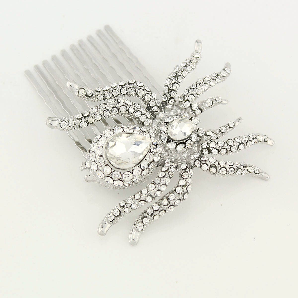 Halloween Bridal Hair Comb Halloween Wedding Headpiece - Etsy