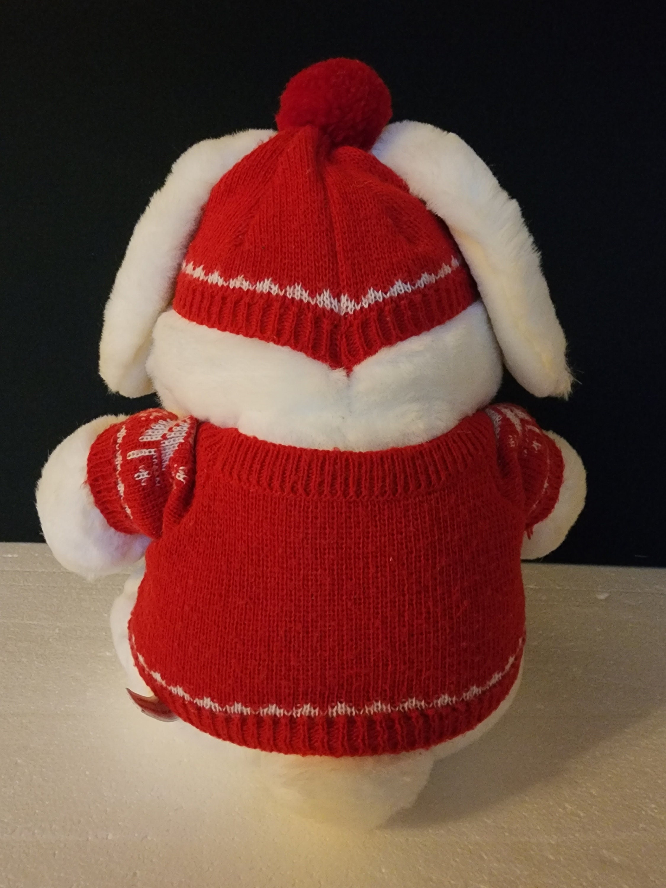 1987 Mervyns Department Store Santa Rabbit - Etsy
