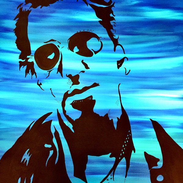 Springsteen Silhouette - Etsy