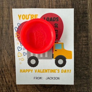 Play-doh Valentines Gift Card | Printable Class Valentine Day Gifts ...
