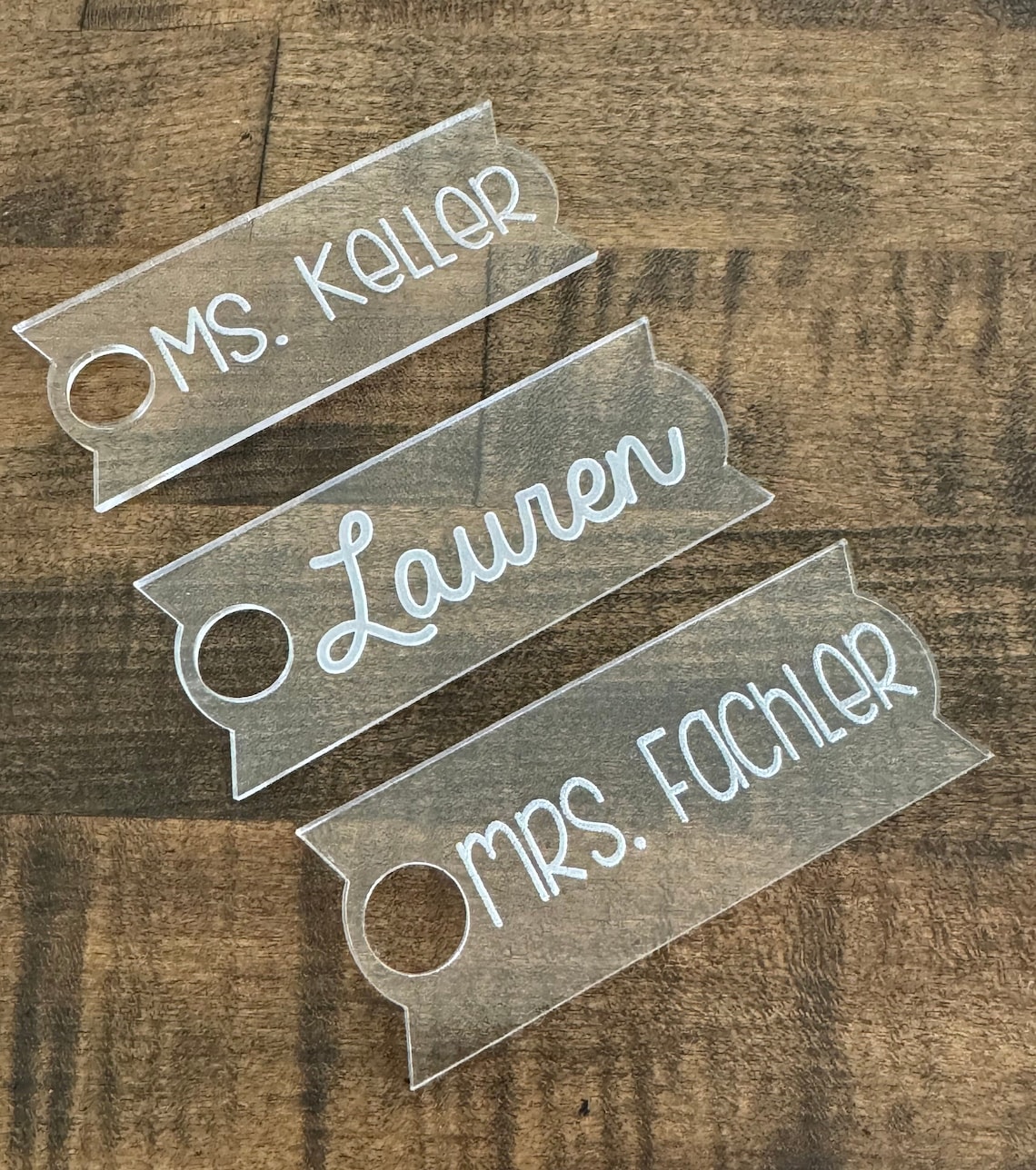 Personalized Acrylic Tumbler Name Plate for H2.0 Tumbler - Etsy
