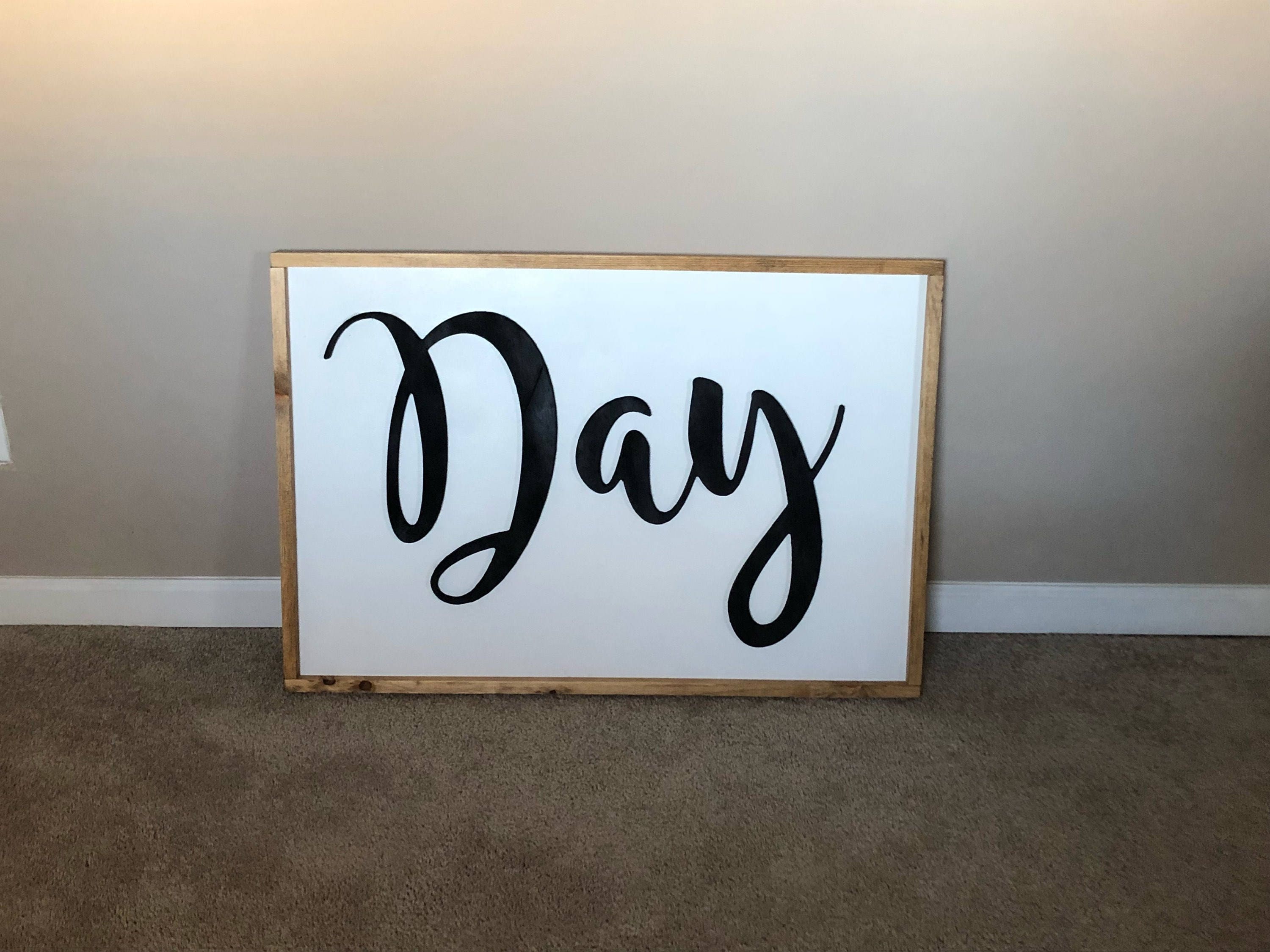 Personalized Sign / Wood Signs / 3-D Letter Sign / Rustic Sign | Etsy