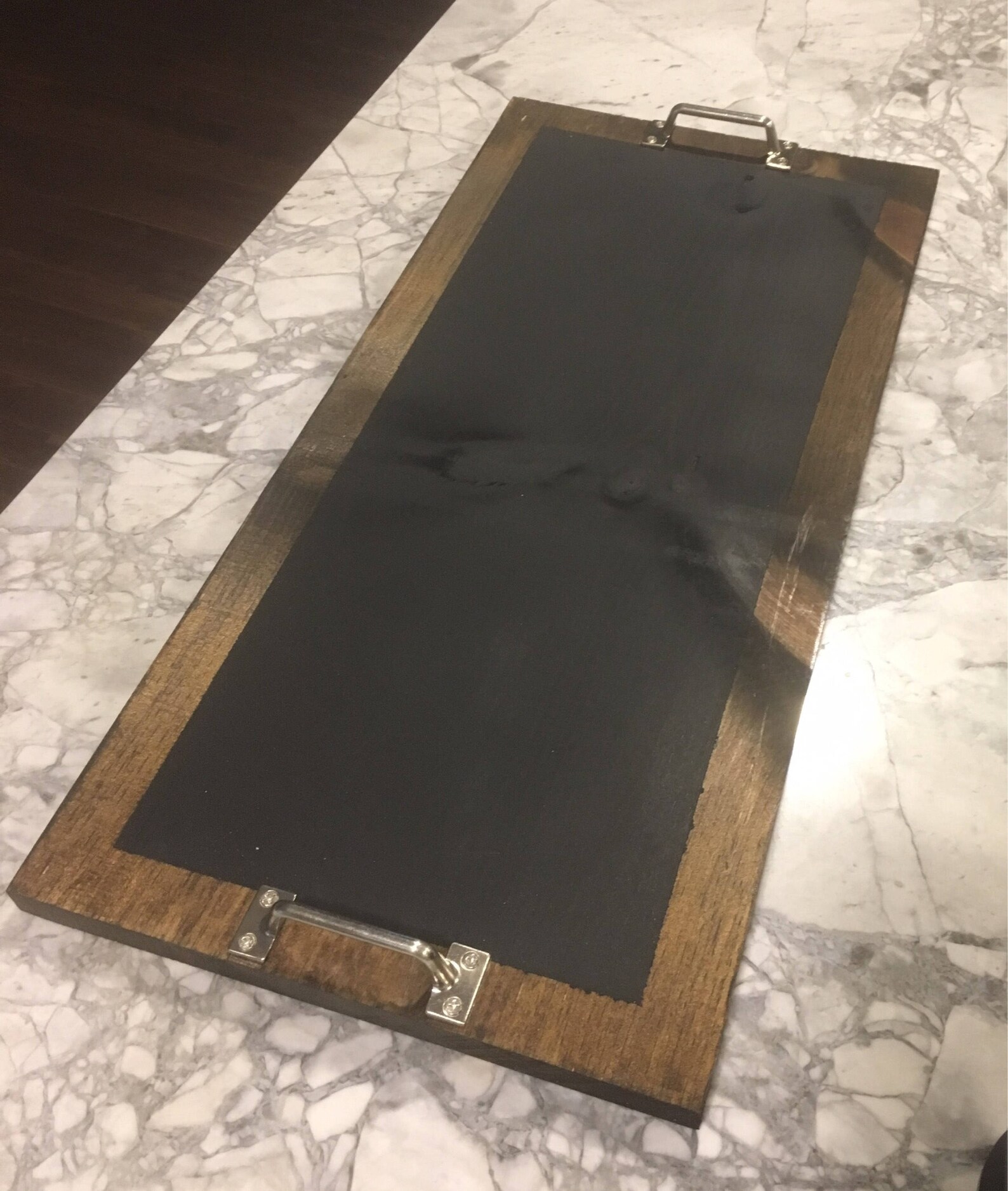 Chalkboard Serving Tray - Etsy