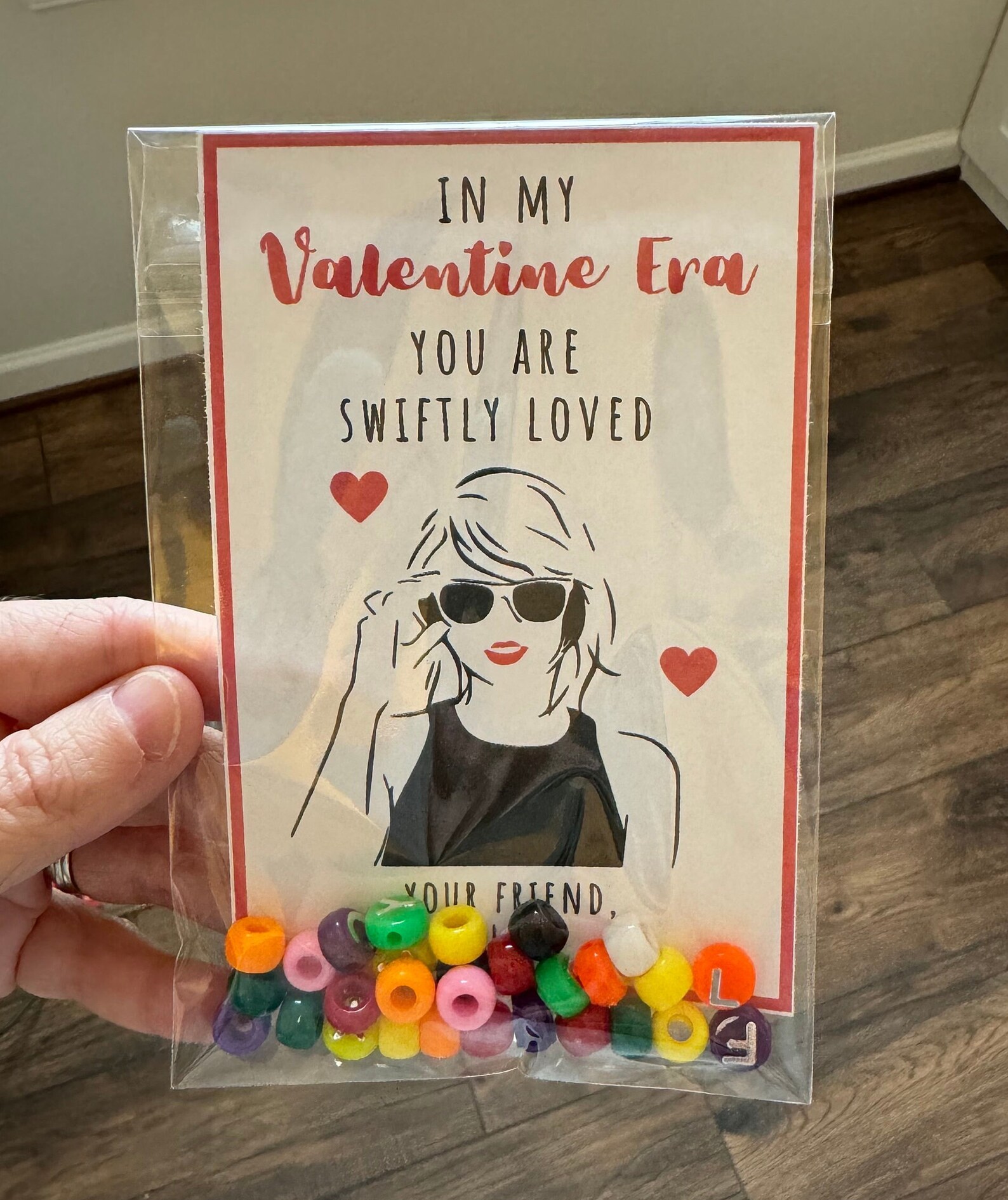 Class Set Taylor Valentine Cards, Friendship Bracelets, Printable ...