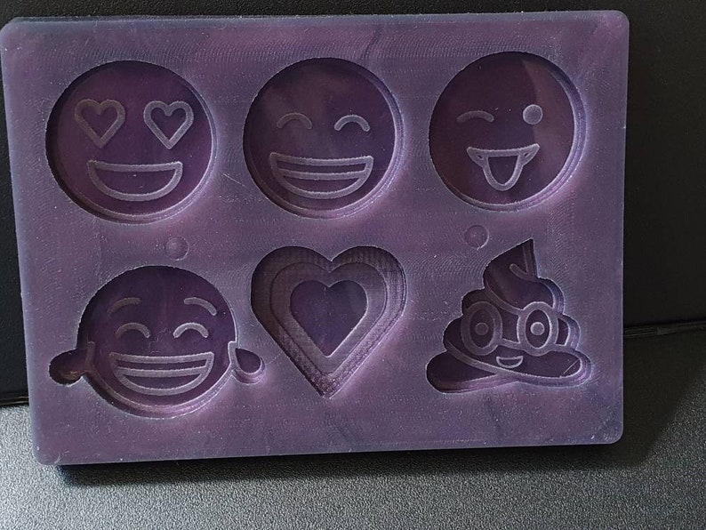 Emoji Silicone Mould | Etsy