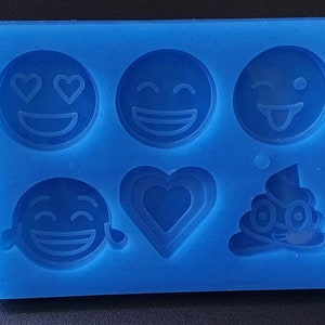 Emoji Silicone Mould - Etsy