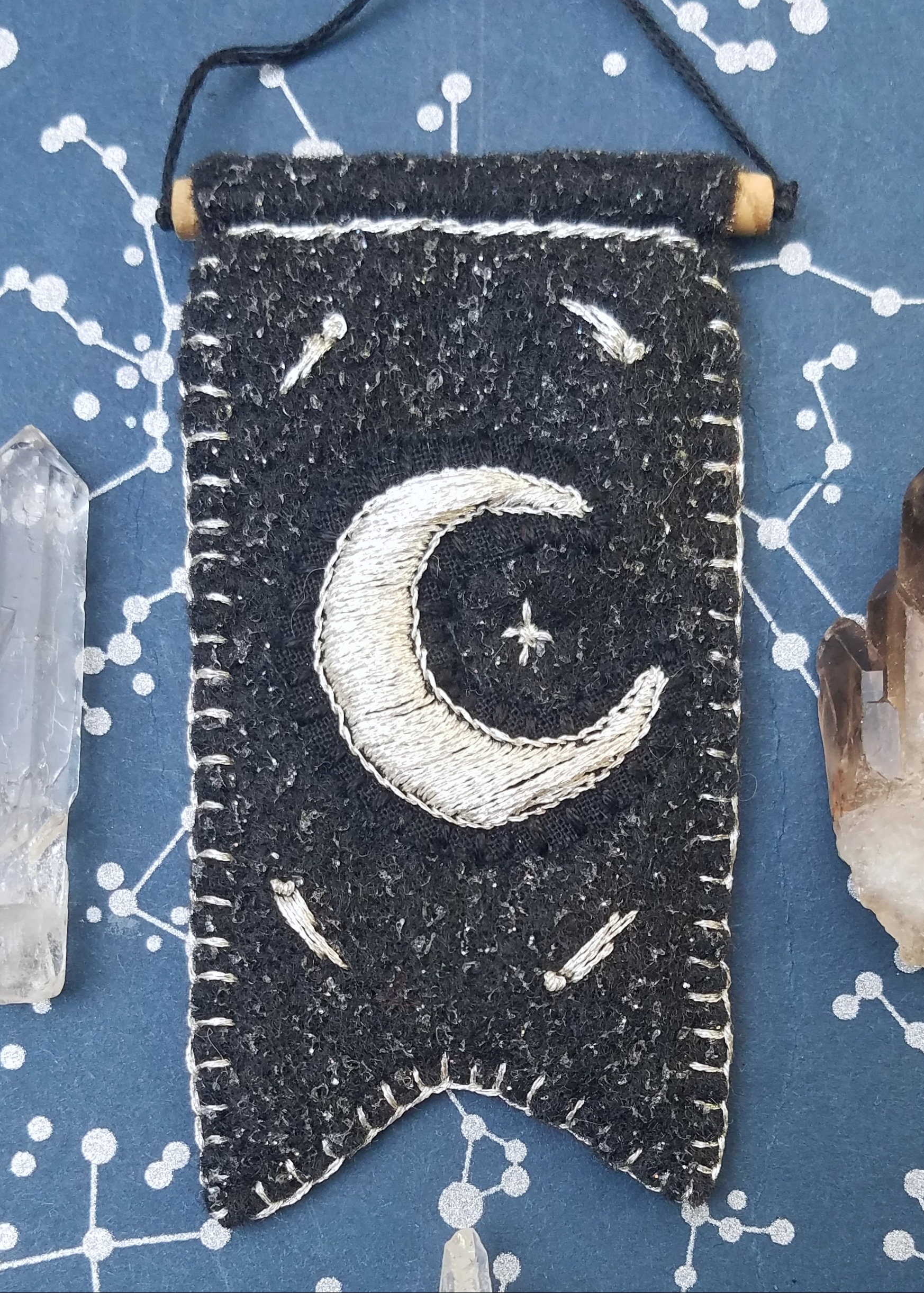 Celestial Felt Banner | Etsy