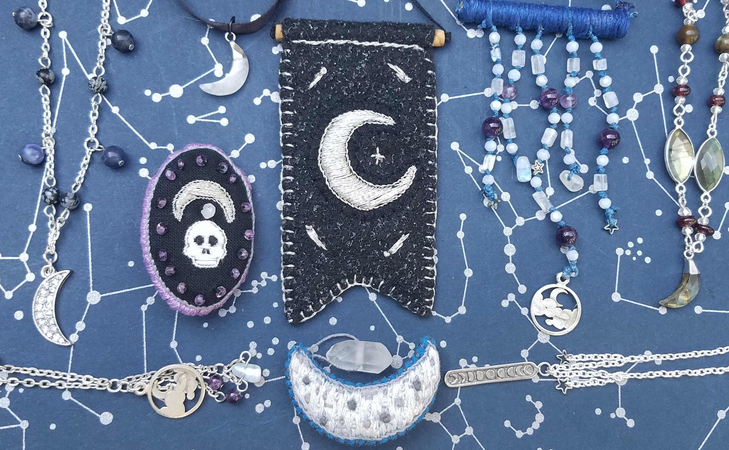 Celestial Felt Banner - Etsy