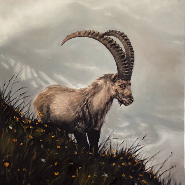 Alpine Painting - Etsy