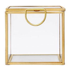 Small Trinket Box- Small Glass Box - Mini Trinket Box - Glass Ring Box ...