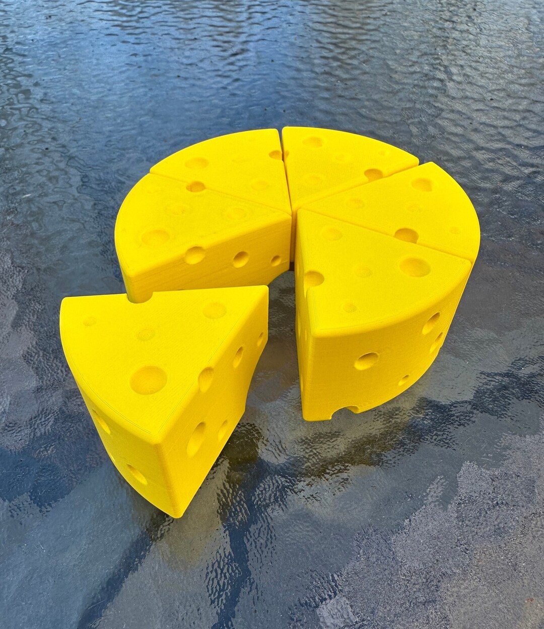 Cheese Wedge and Wheel 3D Printing STL File - Etsy