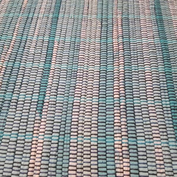 Blue Rag Rug - Etsy