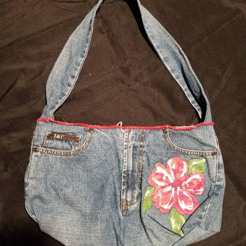 Blue Jean Purses - Etsy