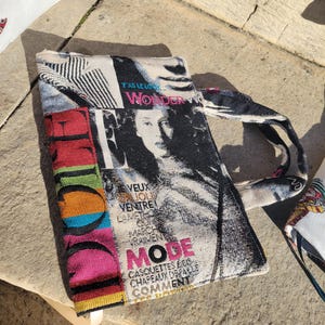 Magazine Book Bag - Etsy