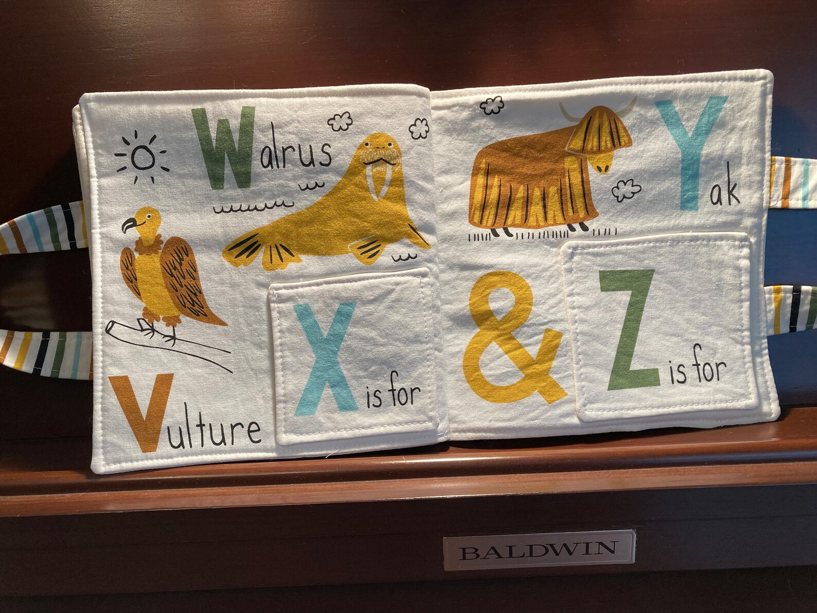 ABC Soft Cover Story Book Child Friendly Toys Stacy Iset - Etsy