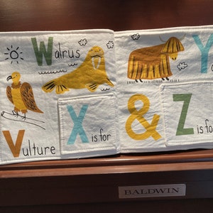 ABC Soft Cover Story Book - Child Friendly Toys - Stacy Iset Hsu Fabric ...