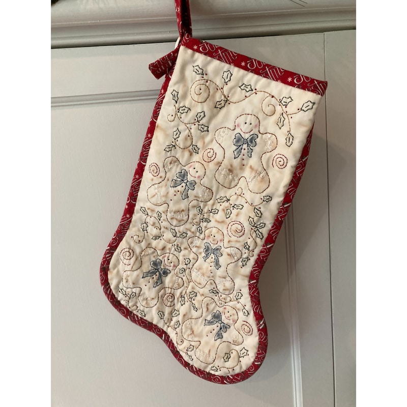 Gingerbread Stocking - Etsy