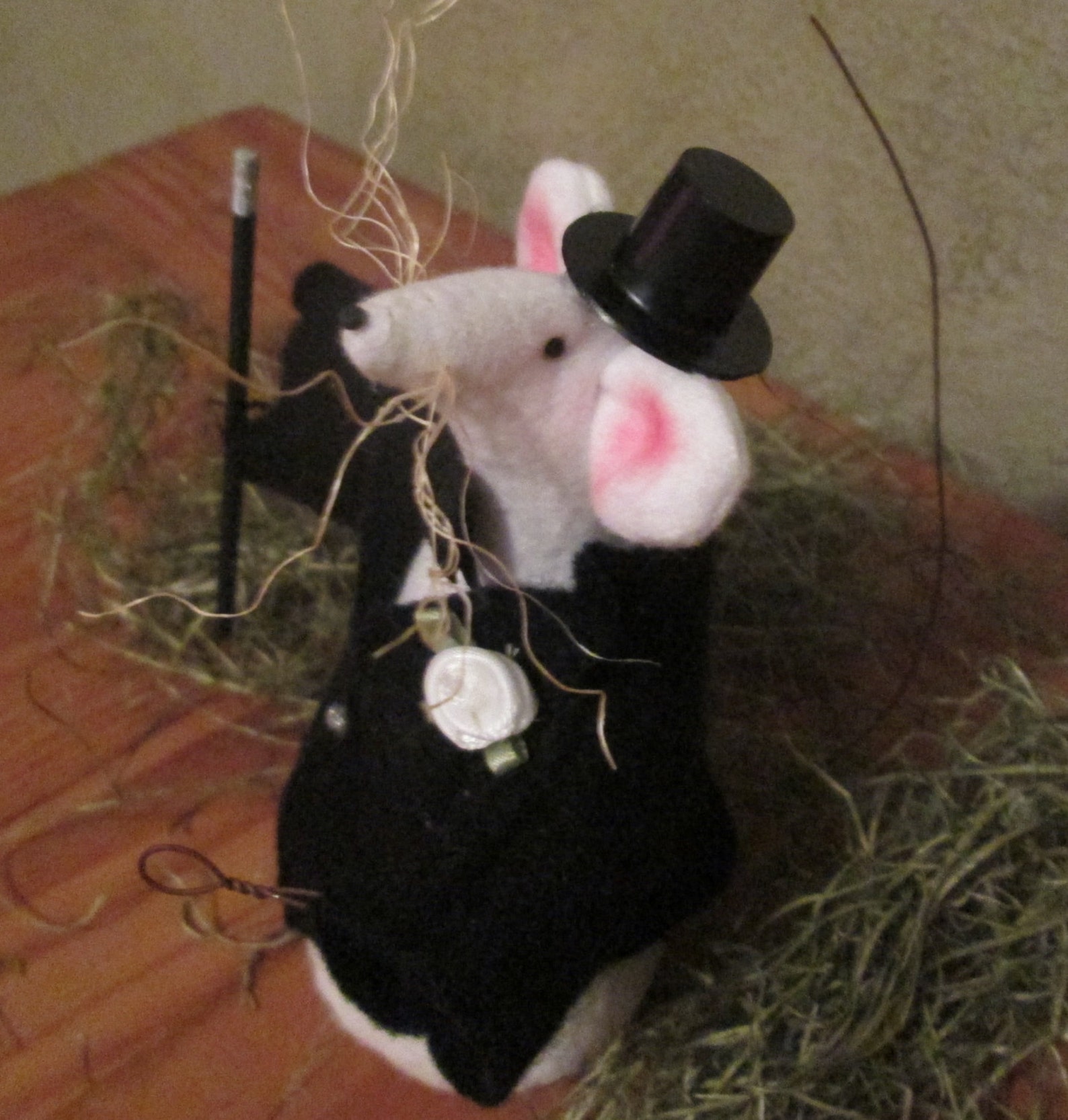 Handmade Wedding Mice , Bride and Groom Mice , Wedding Decoration ...