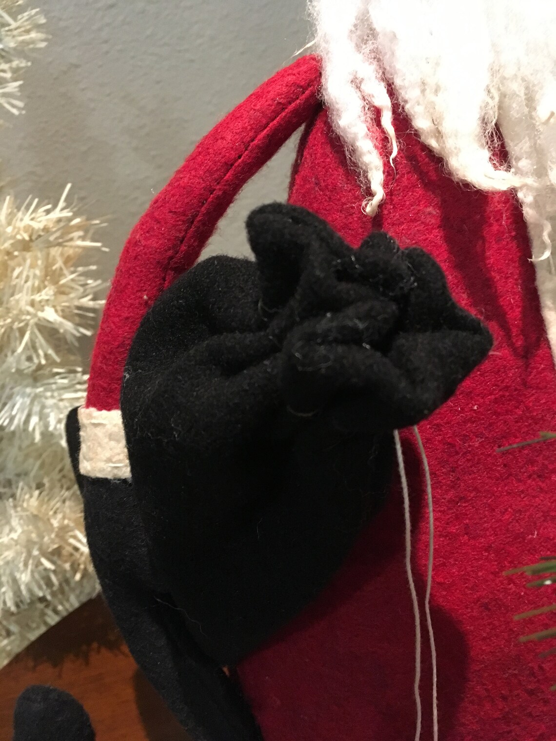 Stocking Stuffer Santa - Santa Claus Decoration- Holiday Table ...