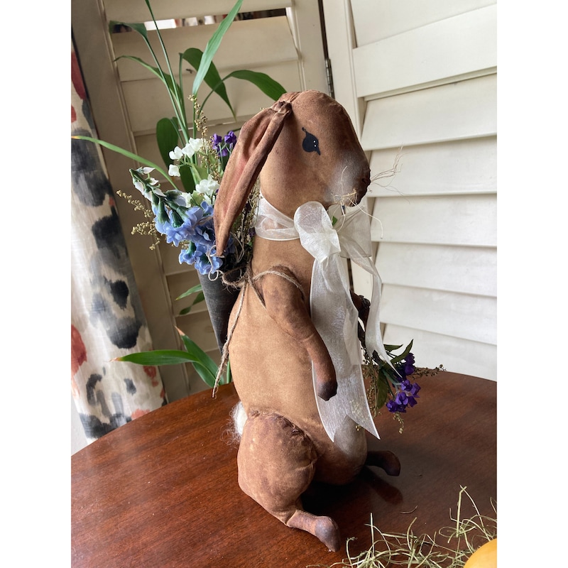 Primitive Rabbit - Etsy