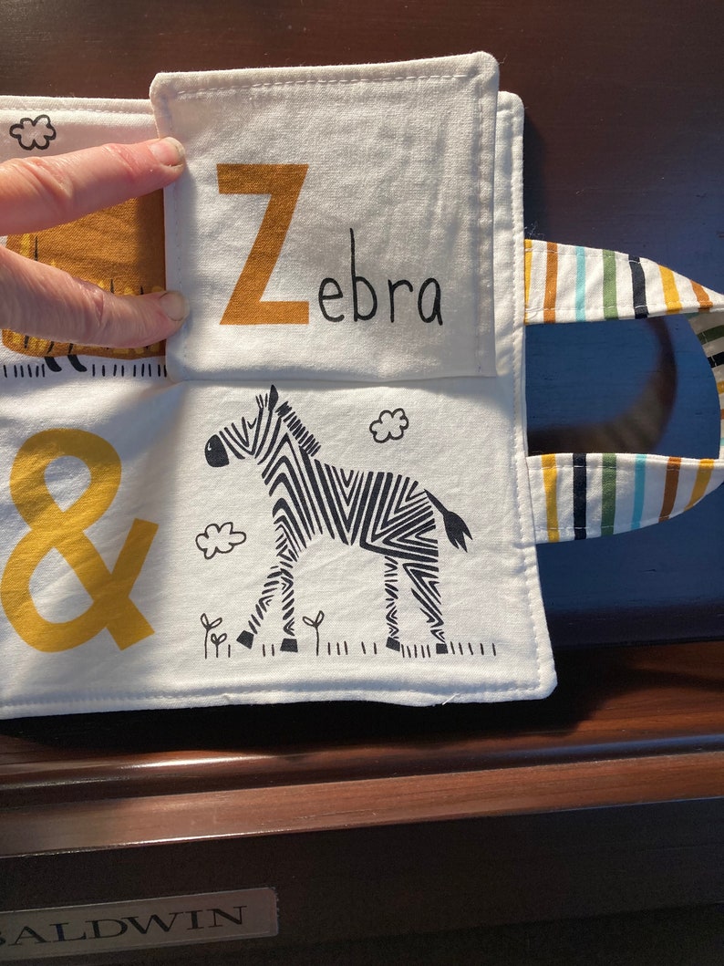 ABC Soft Cover Story Book Child Friendly Toys Stacy Iset - Etsy