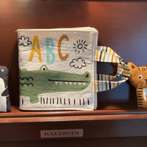 ABC Soft Cover Story Book - Child Friendly Toys - Stacy Iset Hsu Fabric ...