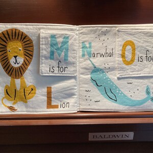 ABC Soft Cover Story Book - Child Friendly Toys - Stacy Iset Hsu Fabric ...