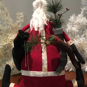 Stocking Stuffer Santa Santa Claus Decoration Holiday Table | Etsy