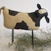 Primitive Cow Hand Painted Cow Handmade Country Decor - Etsy