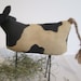 Primitive Cow Hand Painted Cow Handmade Country Decor - Etsy