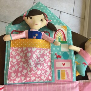 Best Friends Forever Fabric Playhouse - Stacy Iest Hsu Doll Panel - 11 ...