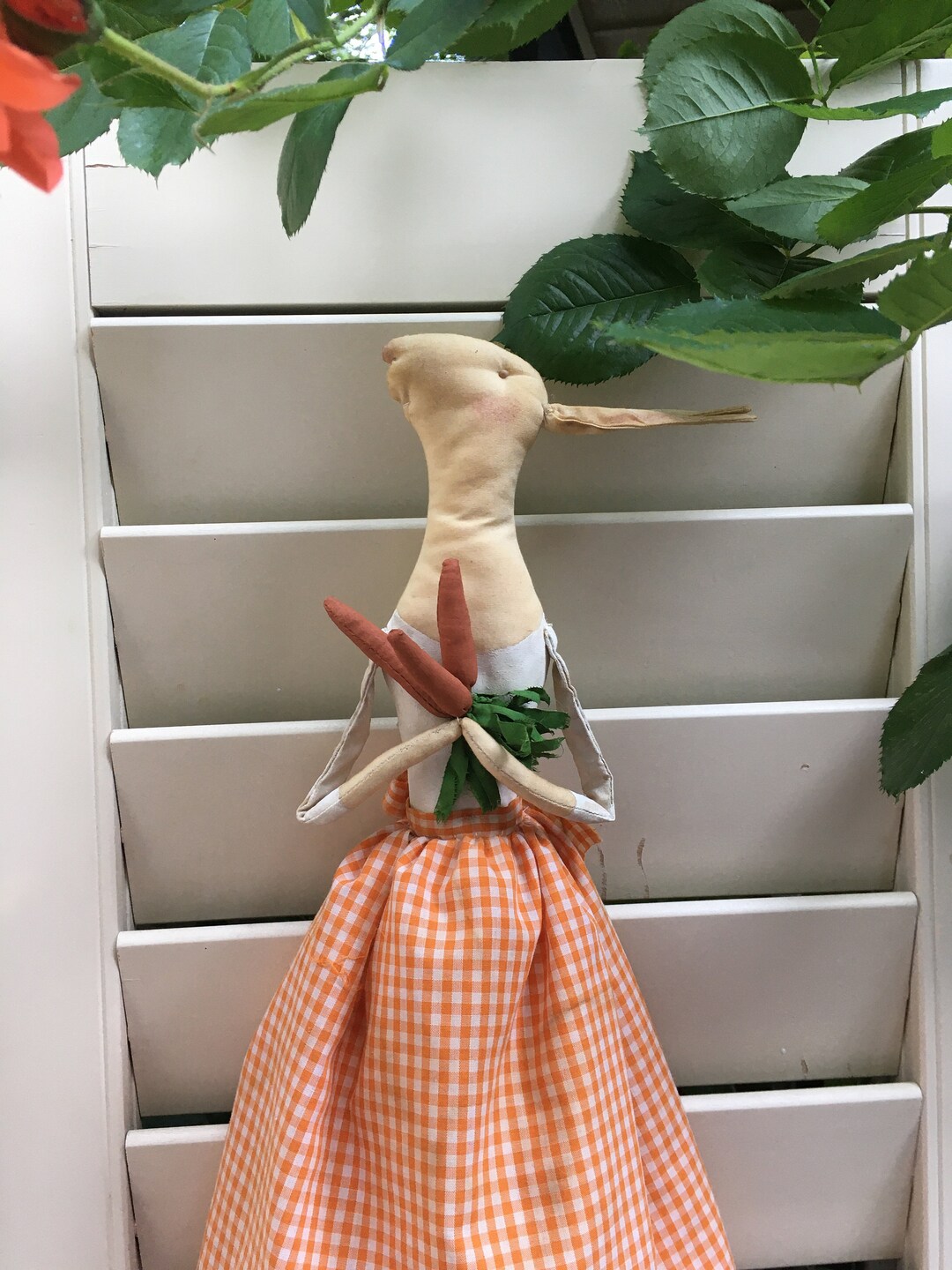 Primitive Spring Rabbit - Spring Wall Decor - Easter Decoration ...