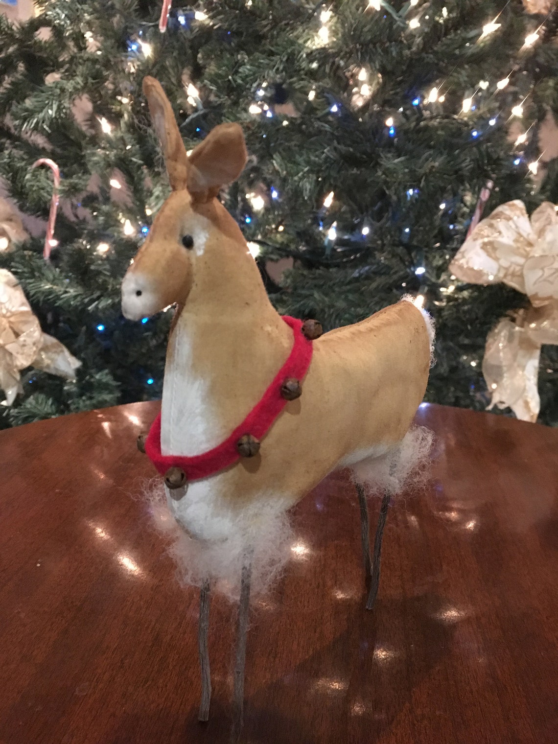 Primitive Reindeer Family - Holiday Reindeer Display - Handmade ...