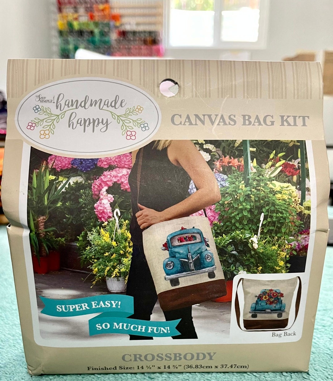 DIY Canvas Bag Kit - New in Box - Etsy