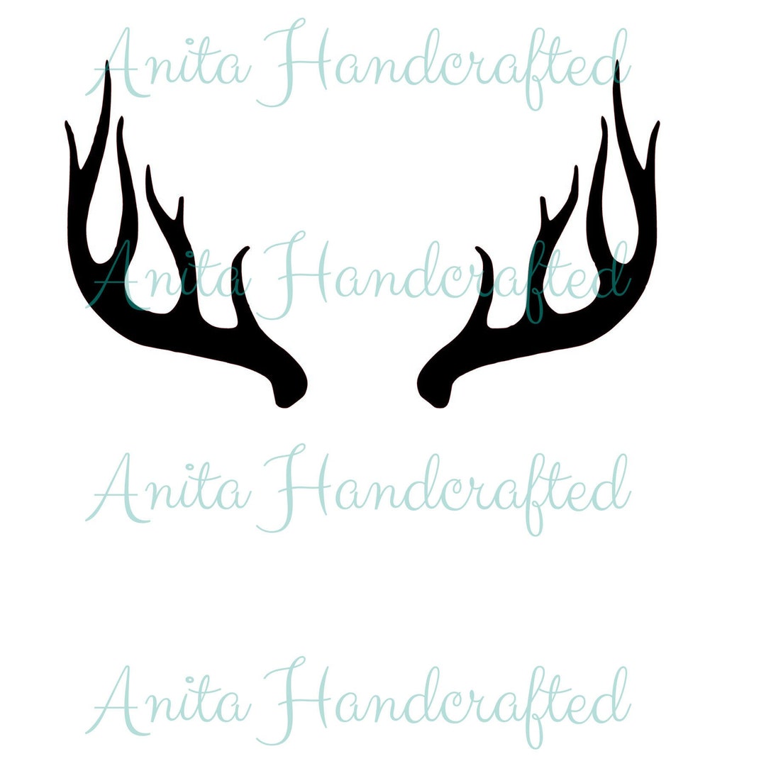 Antlers Svg | Antlers Png | Hunting Svg Png | Buck Svg Png | Hunting ...