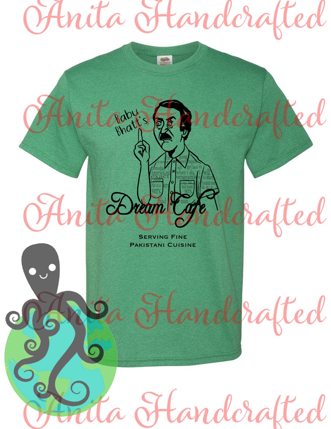 Babu Bhatt Dream Cafe' T-shirt Seinfeld Inspired Shirt Very Very Bad ...