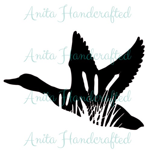 Flying Duck Svg Duck Png Hunting Svg Png Cat Tails - Etsy