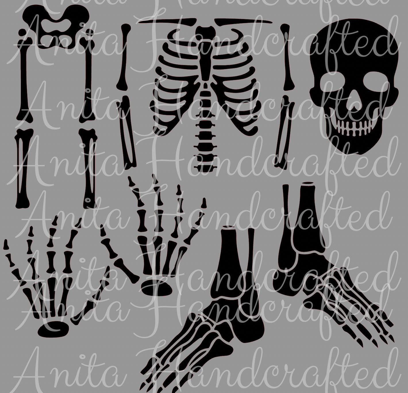Printable Skeleton Costume Pattern