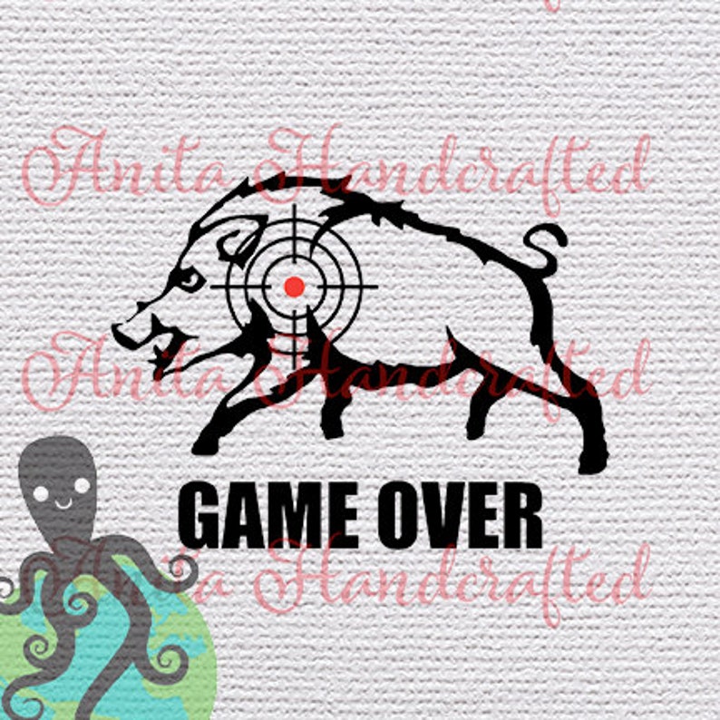 Hog Svg Hunting Svg Hunting Download Files Wild Bore - Etsy