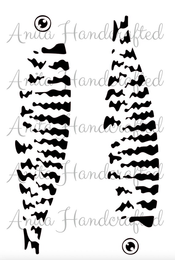 Tiger Lure Fishing Svg Png Decal Digital Download | Etsy