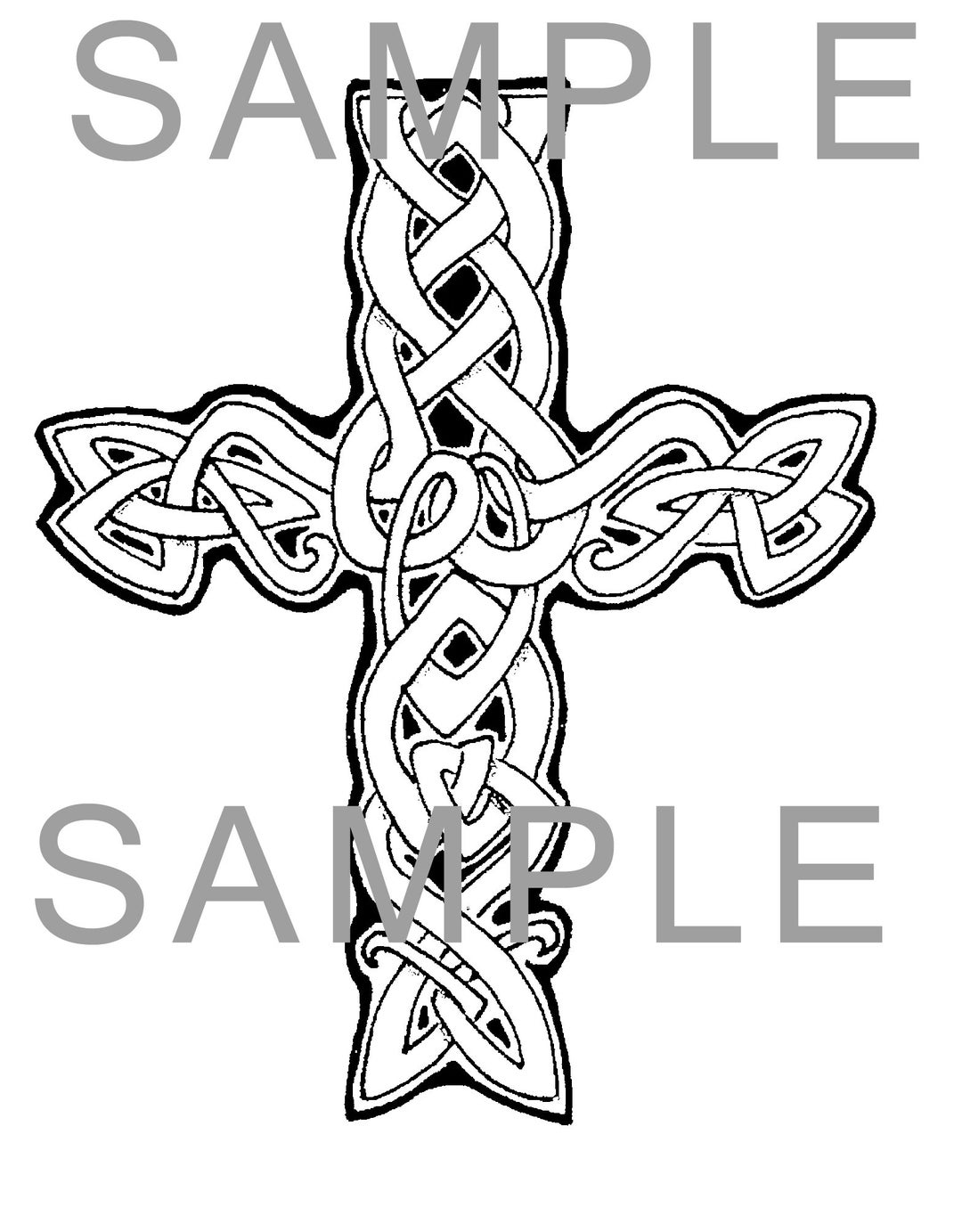 Celtic Cross Graphic/ Digital Download - Etsy