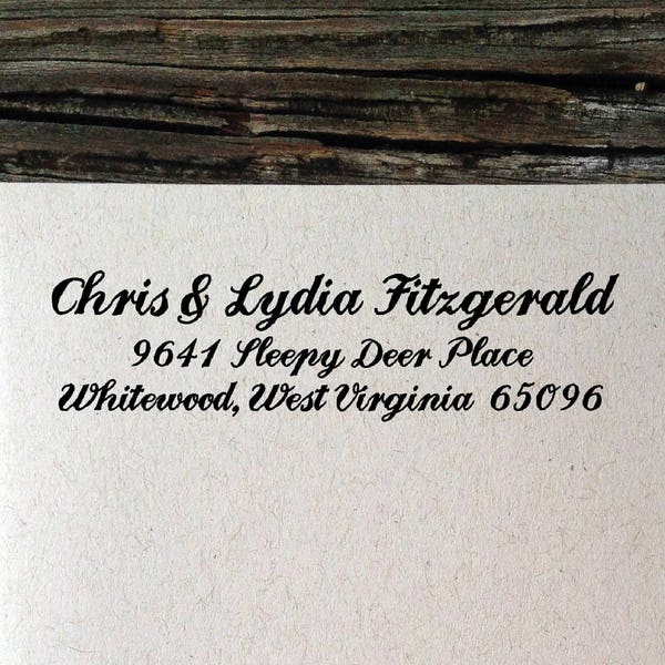 Return Address Label - Etsy