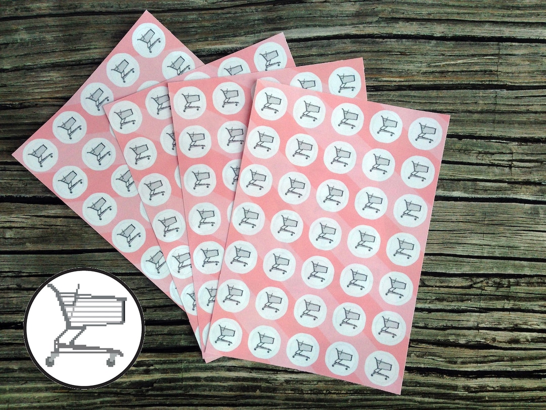 Grocery Stickers, Grocery Planner, Shopping Stickers, Grocery Shopping ...